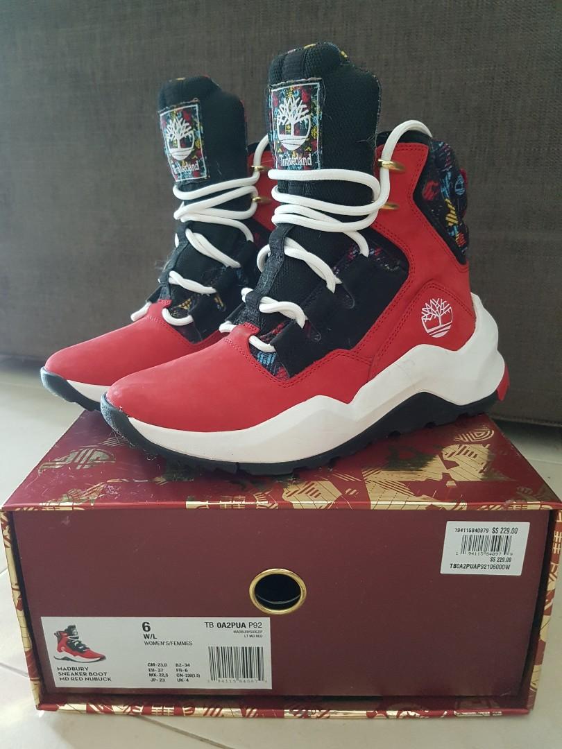 Timberland high cut walking shoe, Women's Fashion, Footwear, Sneakers ...