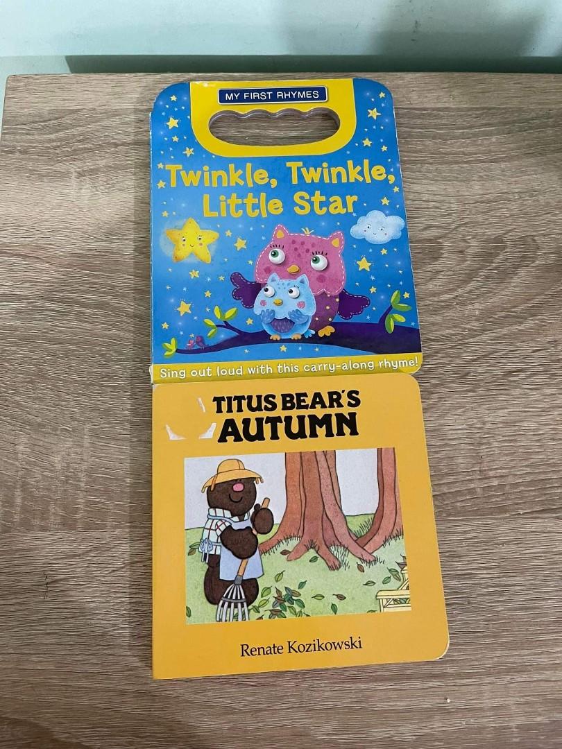 Titus bear autumn, twinkle twinkle little star, Hobbies & Toys, Books ...