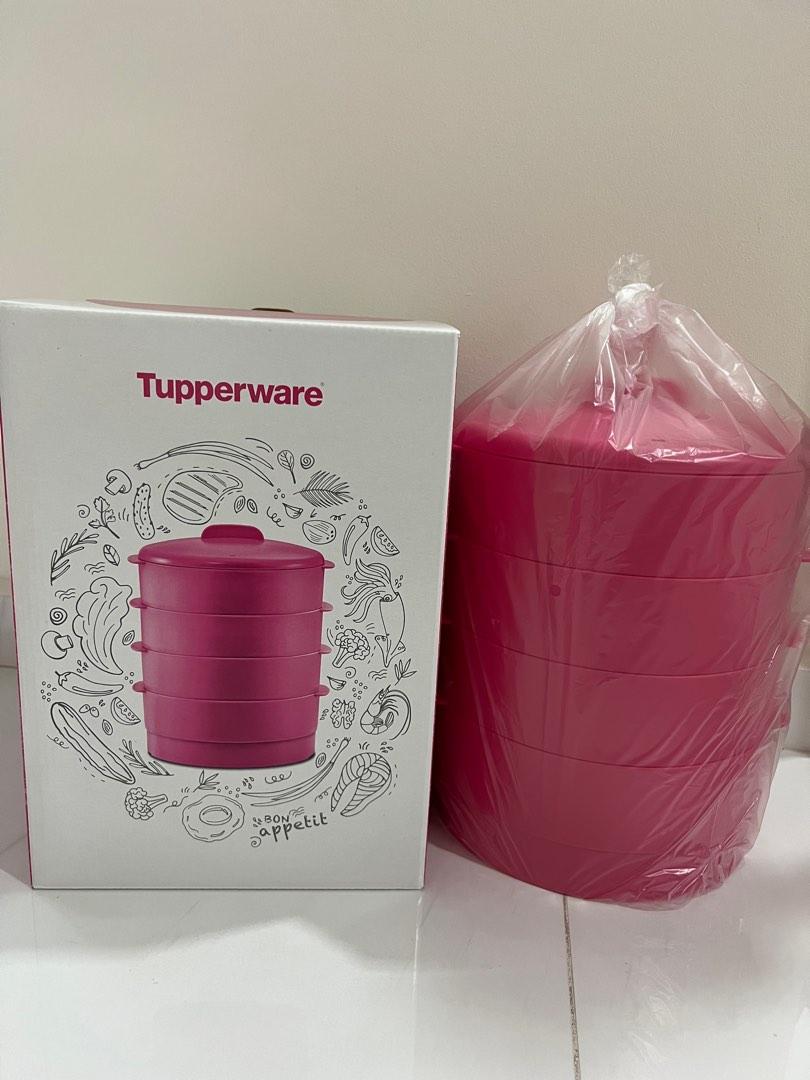 Tupperware Steam-It 4-tier Steamer, Furniture & Home Living ...