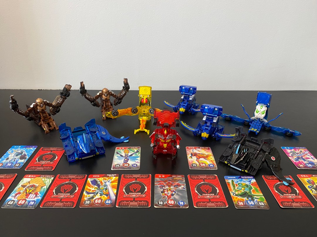Turning Mecard Toys, Hobbies & Toys, Toys & Games on Carousell
