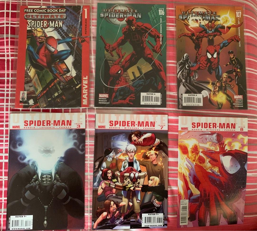 Ultimate Spider-man comics, Hobbies & Toys, Books & Magazines, Comics ...