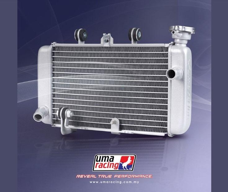 Uma Racing Radiator bigger more 30% original radiator Sniper150 Y15 MX ...
