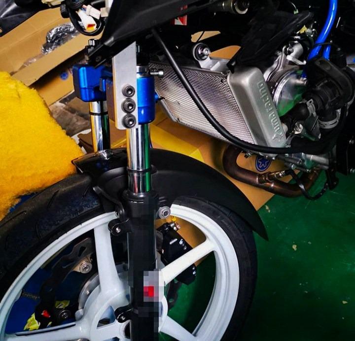 Uma Racing Radiator bigger more 30% original radiator Sniper150 Y15 MX ...