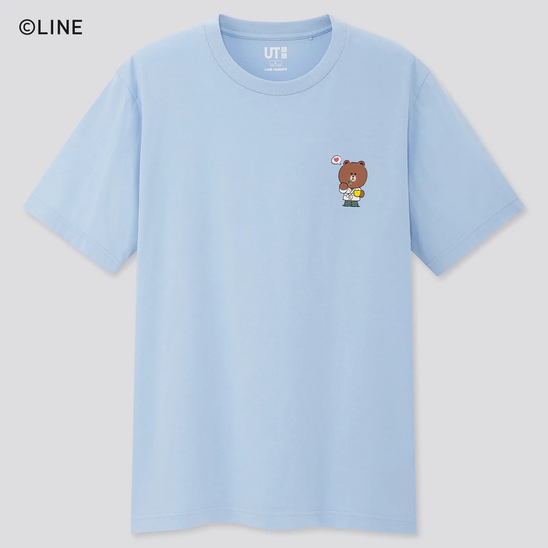Uniqlo Line friends UT shirt, Men's Fashion, Tops & Sets, Tshirts & Polo Shirts on Carousell