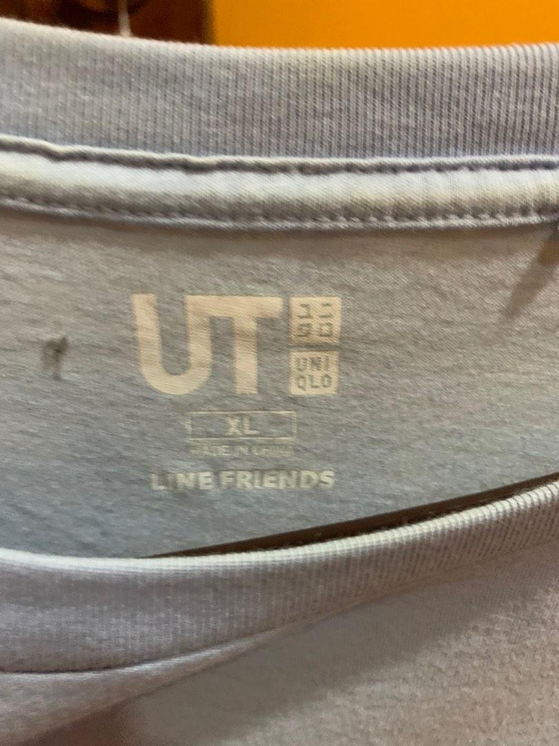 Uniqlo Line friends UT shirt, Men's Fashion, Tops & Sets, Tshirts & Polo Shirts on Carousell