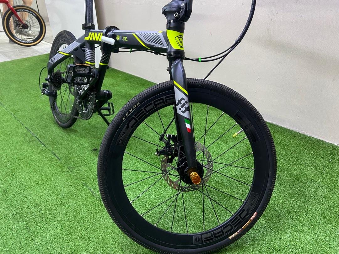 Upgraded Java fit folding bike foldable bicycle foldie, Sports ...