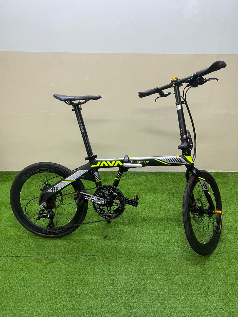 Upgraded Java fit folding bike foldable bicycle foldie, Sports ...