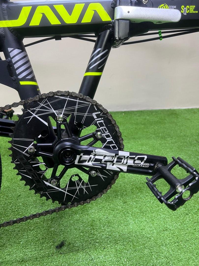 Upgraded Java fit folding bike foldable bicycle foldie, Sports ...