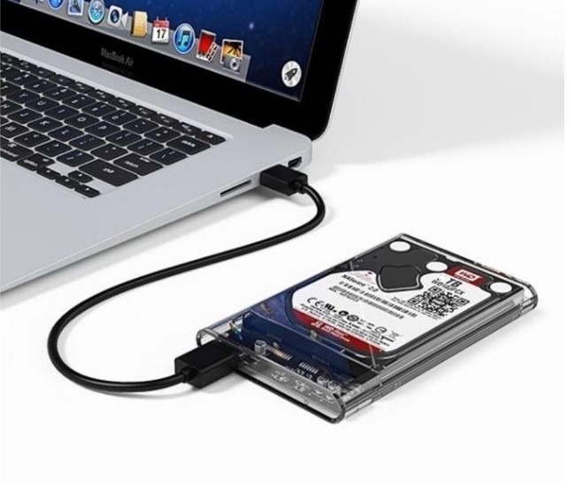 USB 3.0 to SATA Hard Disk External Enclosure Case for 2.5 inch HDD ...