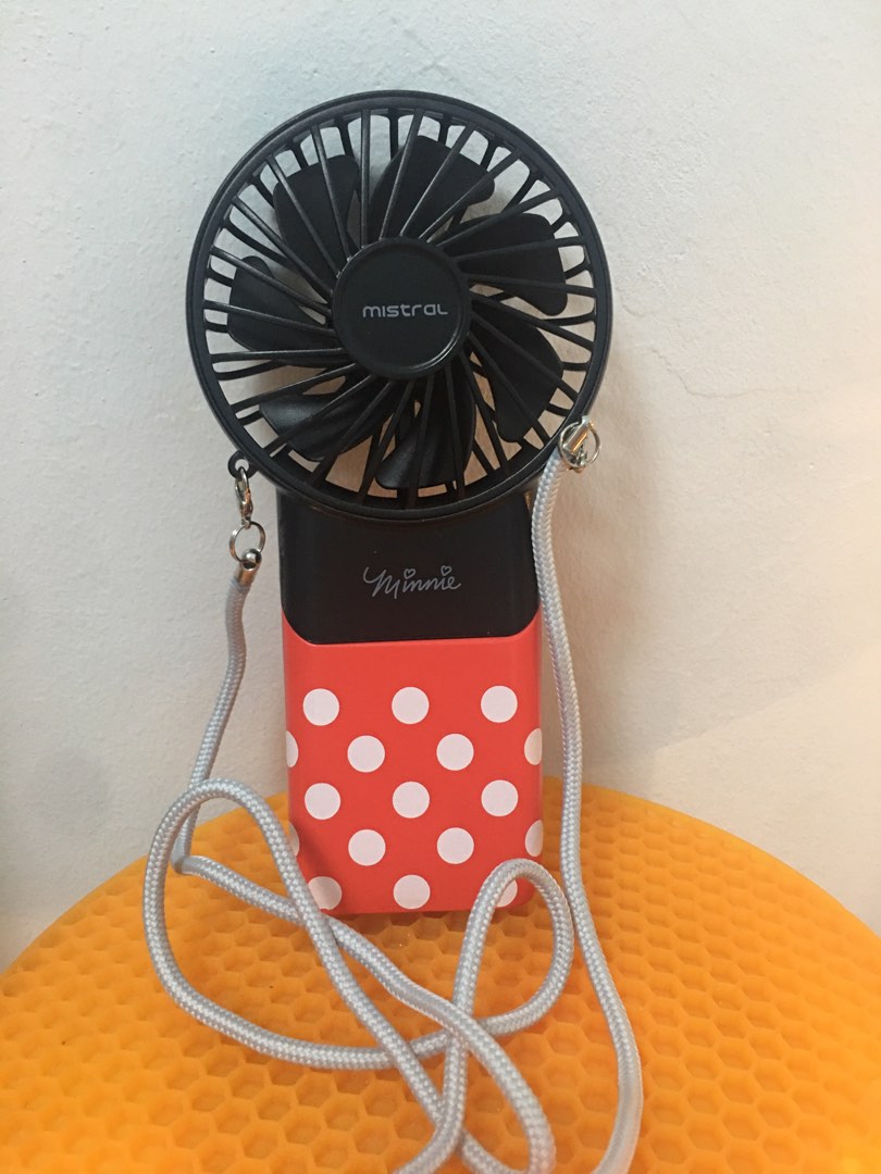 USB fan Minnie mouse, Furniture & Home Living, Lighting & Fans, Fans on ...