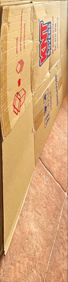 Used once Carton Boxes, Furniture & Home Living, Home Improvement ...