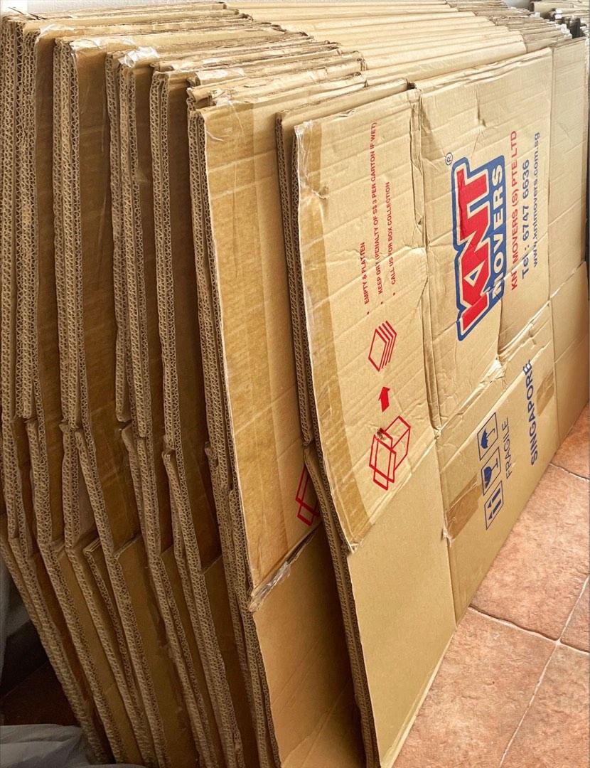 Used once Carton Boxes, Furniture & Home Living, Home Improvement ...