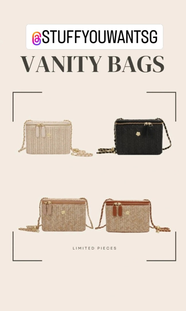Vanity Bags, Women's Fashion, Bags & Wallets, Cross-body Bags on Carousell