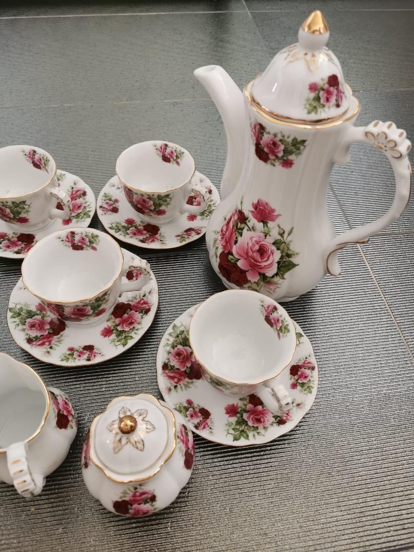 Vintage English Tea Set, Furniture & Home Living, Kitchenware ...