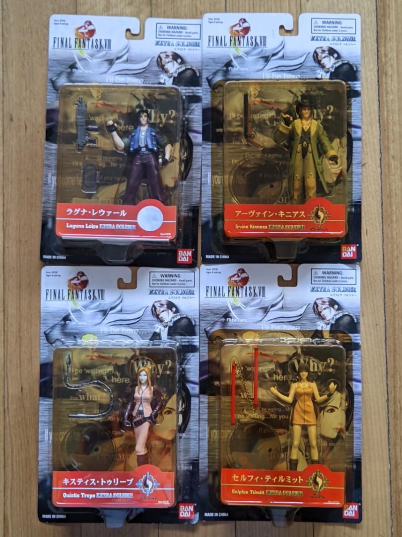 Vintage Final Fantasy VIII FF8 Extra Soldier Figures Bandai, Hobbies ...