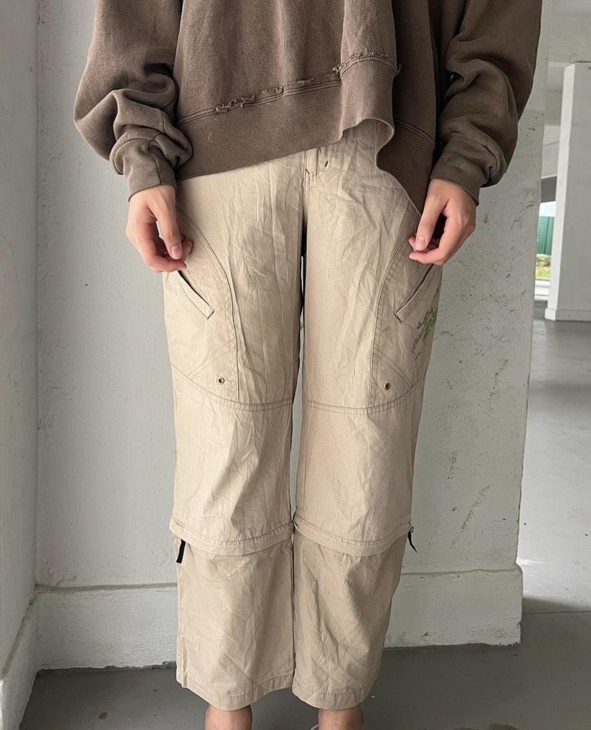 Vintage Parachute Cargo Pants, Men's Fashion, Bottoms, Trousers on Carousell