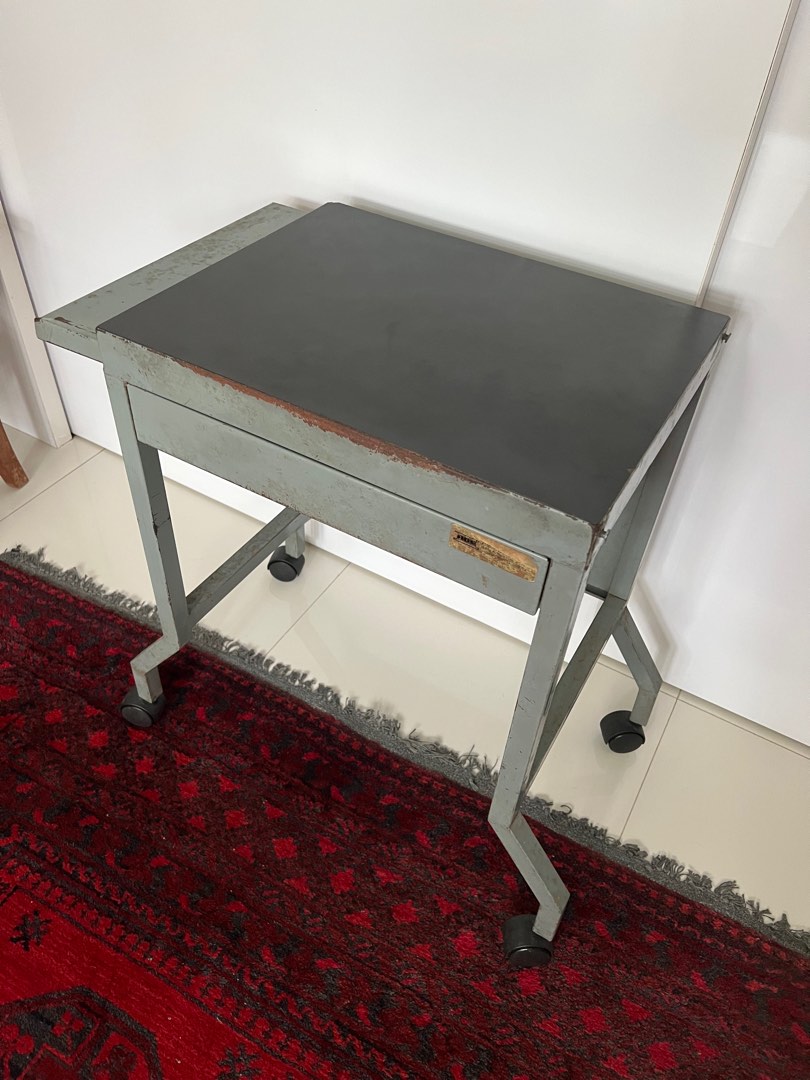 Vintage typewriter table, Furniture & Home Living, Furniture, Tables ...