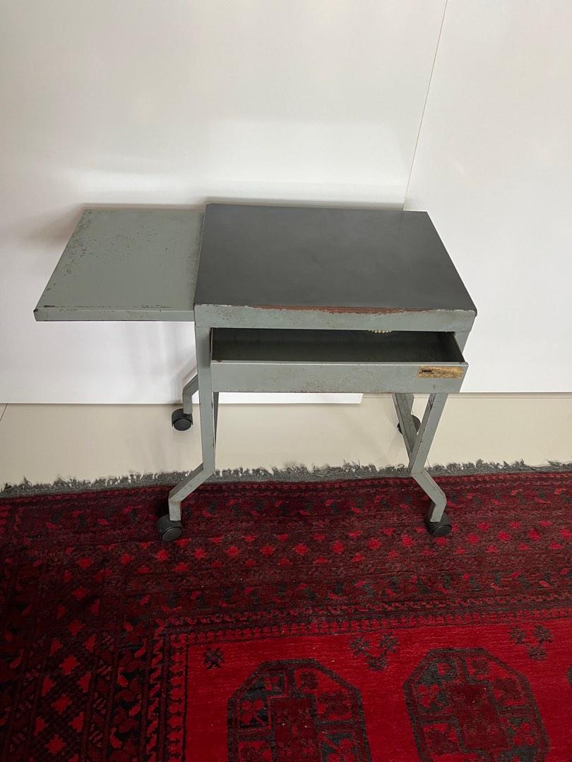 Vintage typewriter table, Furniture & Home Living, Furniture, Tables ...