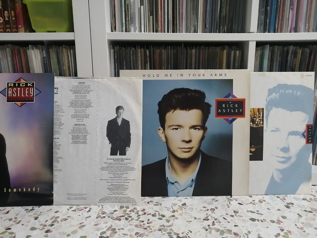 VINYL - Rick Astley first two albums (set), Hobbies & Toys, Music ...