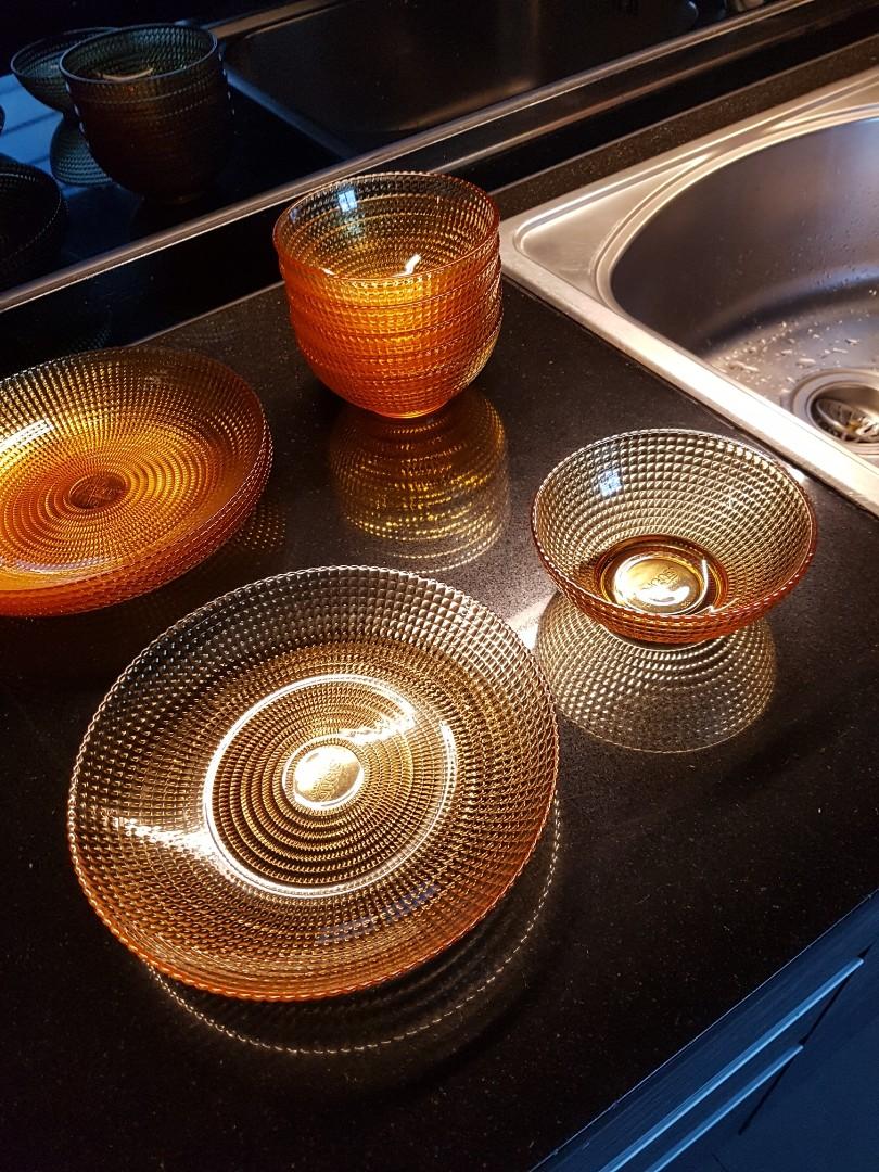 Vision plates and bowls, Furniture & Home Living, Kitchenware ...
