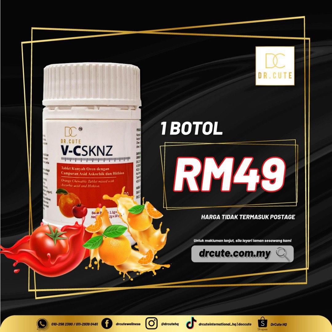 VITAMIN C DR CUTE, Health & Nutrition, Health Supplements, Vitamins ...