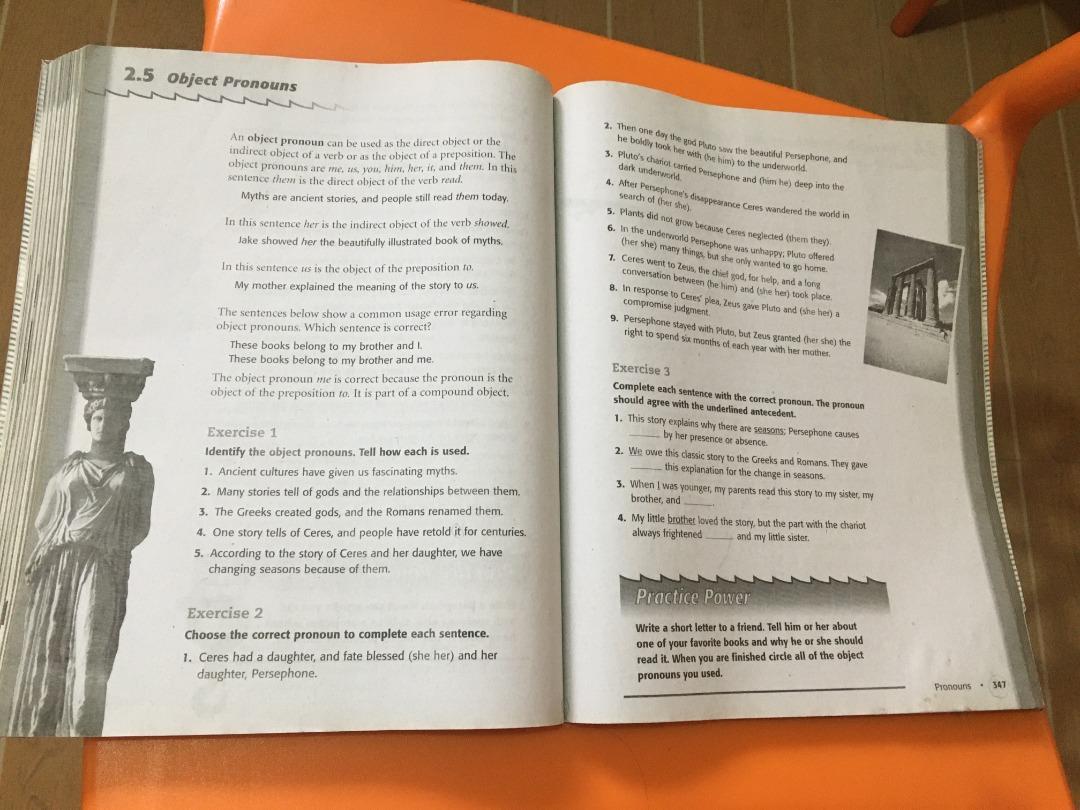 Voyages in English 6 Writing and Grammar Textbook, Hobbies & Toys ...
