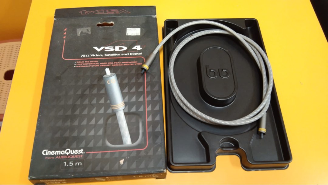 VSD 4 - Cinema Quest from Audio Quest - 1.5m, Audio, Soundbars ...