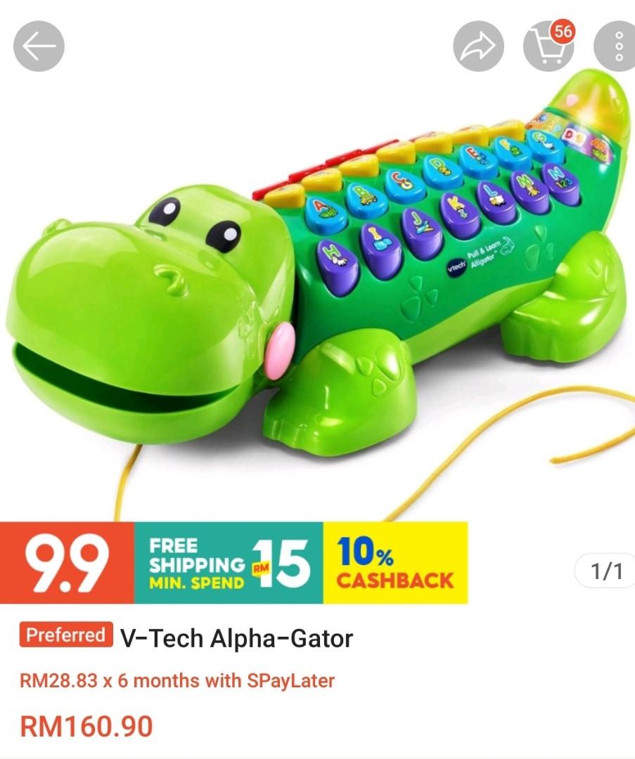 V-Tech Alpha-Gator, Babies & Kids, Infant Playtime on Carousell