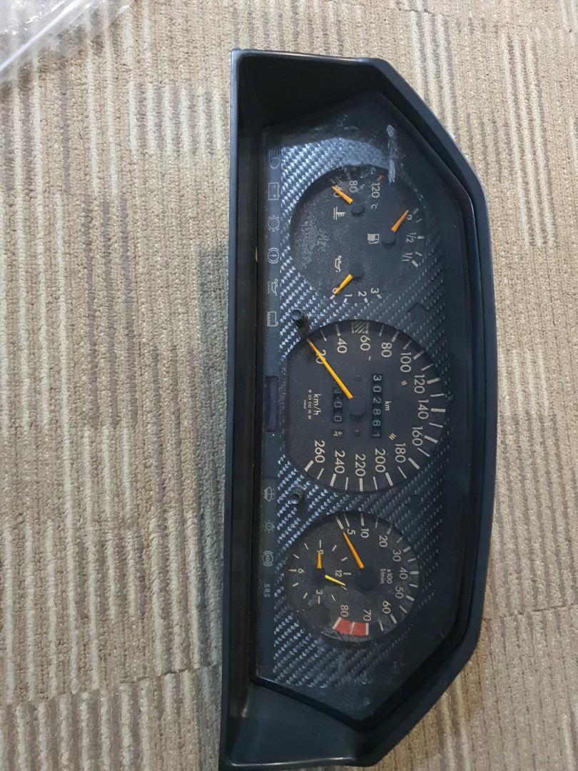 W124 meter cluster, Car Accessories, Accessories on Carousell
