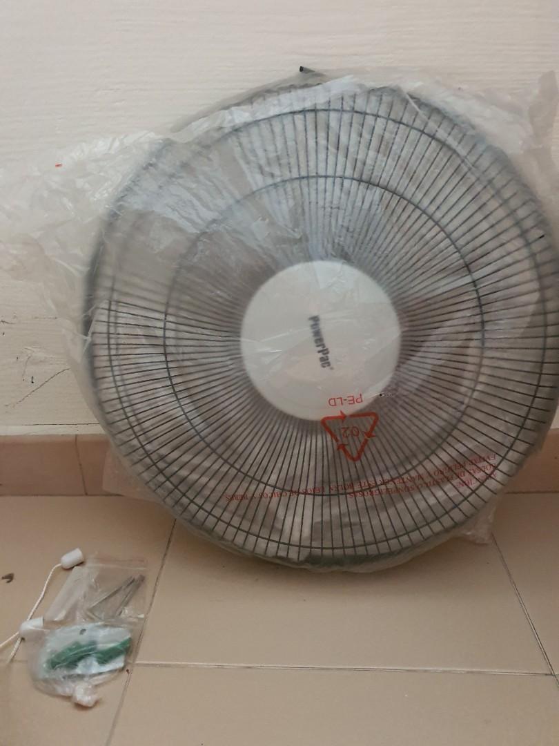Wall Fan - Powerpac, Furniture & Home Living, Lighting & Fans, Fans on ...