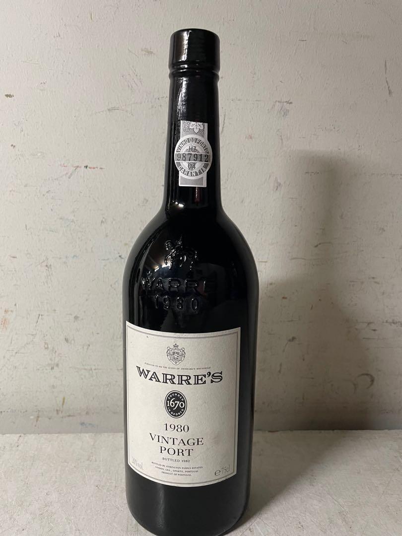 Warres's Vintage 1980 Port Wine, 750 ml, Food & Drinks, Alcoholic ...