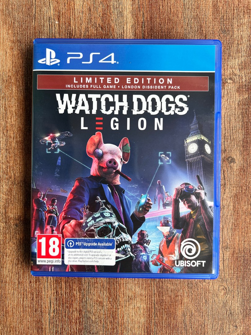 Watch Dogs Legion (PS4), Video Gaming, Video Games, PlayStation on ...