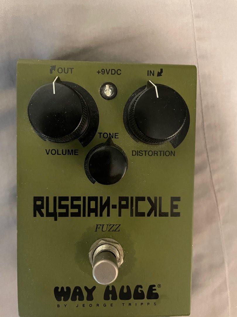 Way Huge Russian Pickle Fuzz Pedal, Hobbies & Toys, Music & Media ...