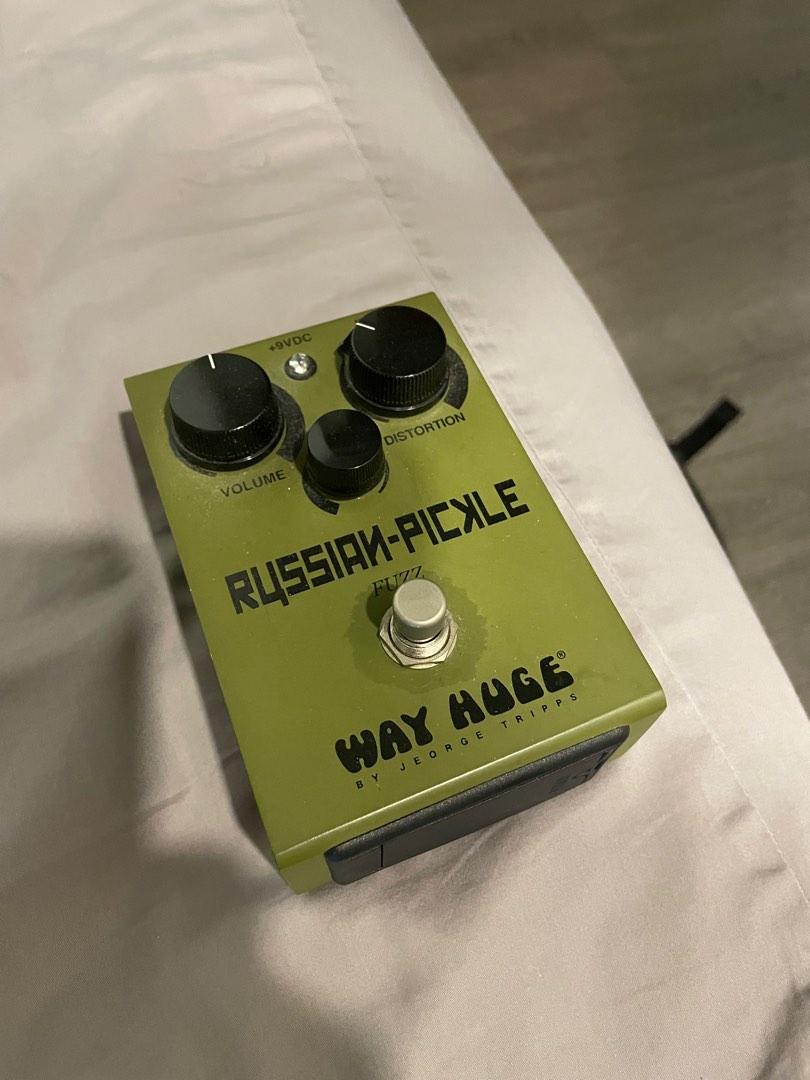 Way Huge Russian Pickle Fuzz Pedal, Hobbies & Toys, Music & Media ...