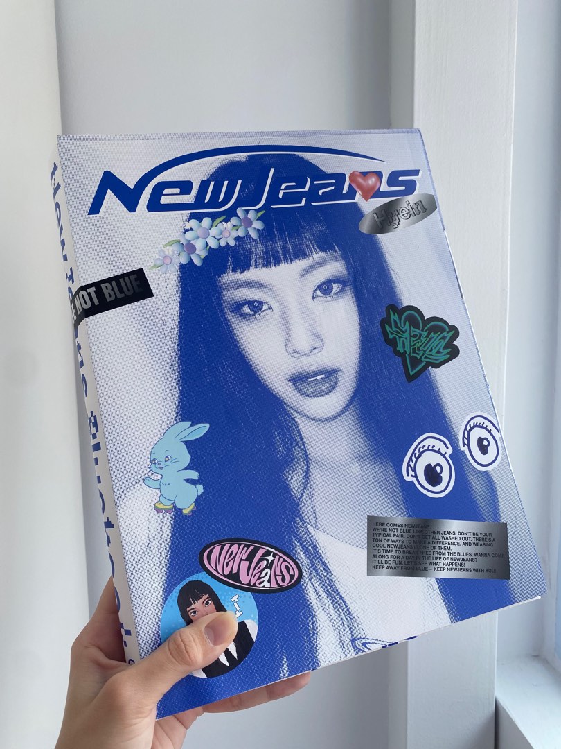 [wts] new jeans hyein ver bluebook album unsealed, Hobbies & Toys ...