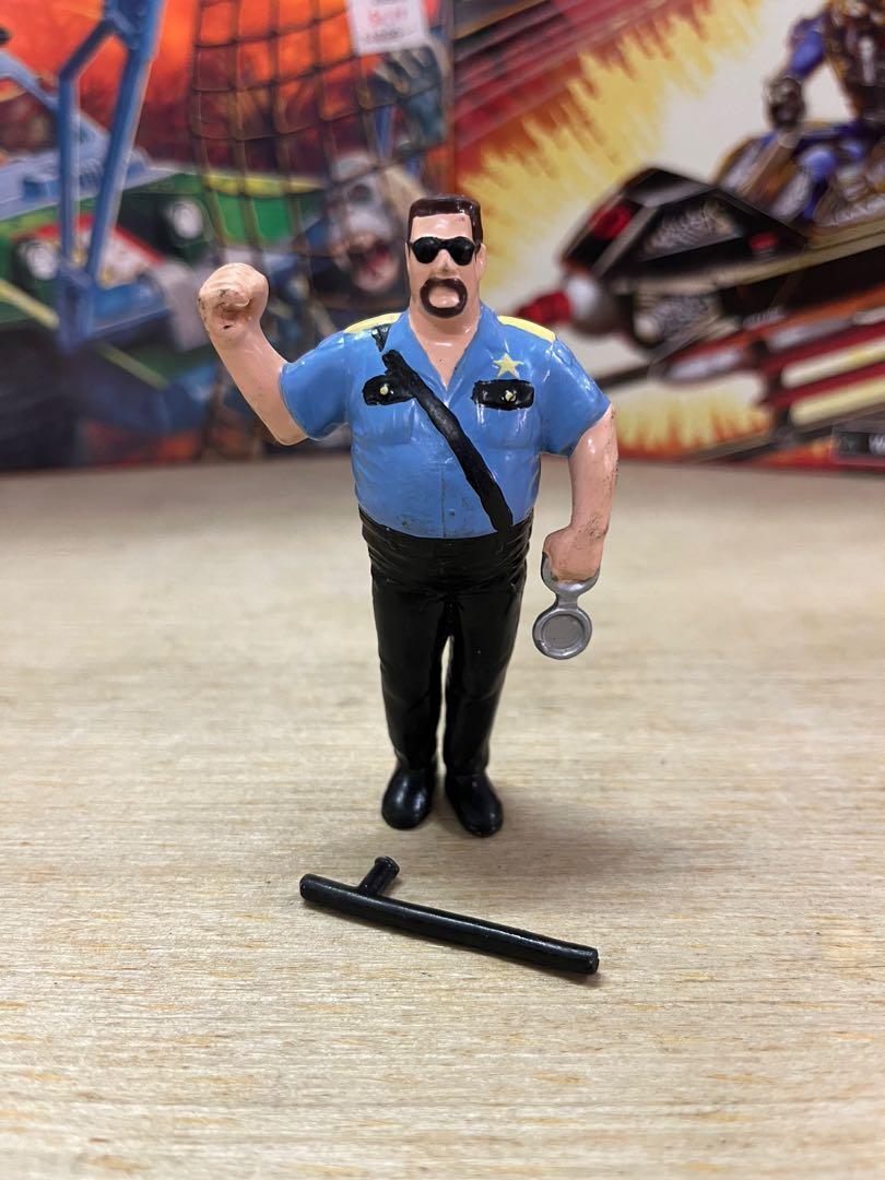 WWF BIG BOSS MAN APPLAUSE MINI FIGURE (1990), Hobbies & Toys, Toys ...
