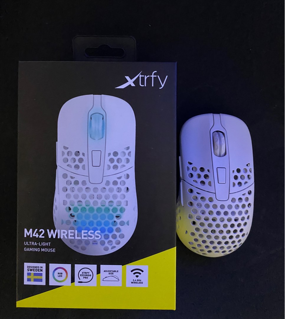 Xtrfy m42 wireless, 電腦＆科技, 電腦周邊及配件, 電腦滑鼠及相關產品 - Carousell