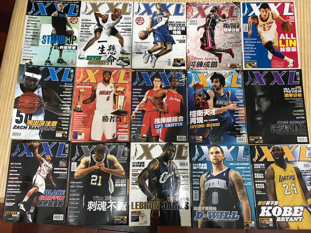 XXL 美國職籃雜誌 NBA, 書籍、休閒與玩具, 書本及雜誌, 雜誌在旋轉拍賣