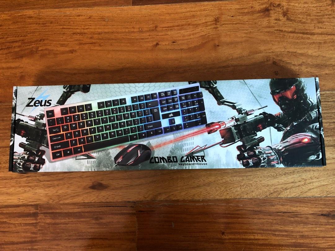 Zeus K001 - Gaming Keyboard, Mouse, and Mouse Pad, Computers & Tech ...