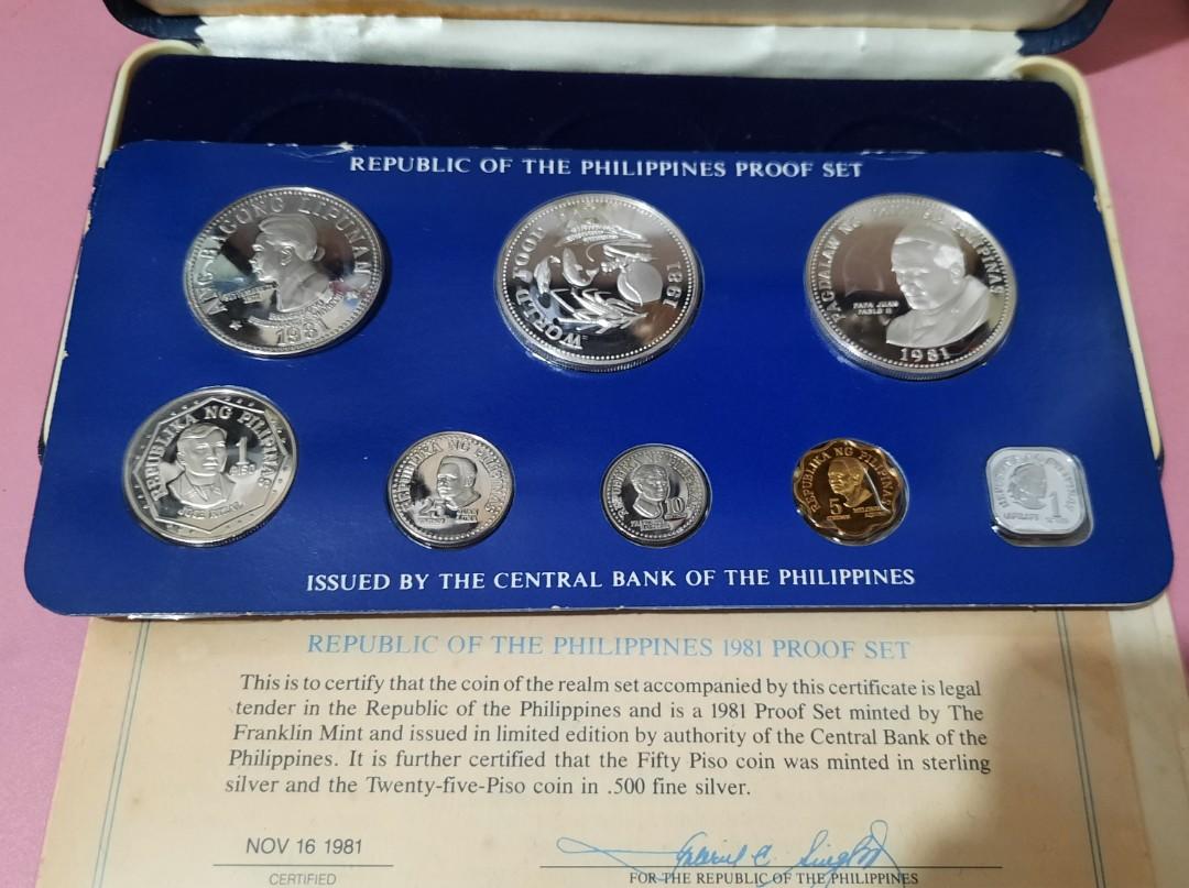 1981 proof set with box and coa, Hobbies & Toys, Memorabilia & Collectibles, Vintage ...