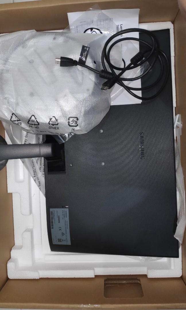 Samsung 22 inch curved led monitor s22f350fhe, Computers & Tech, Office ...