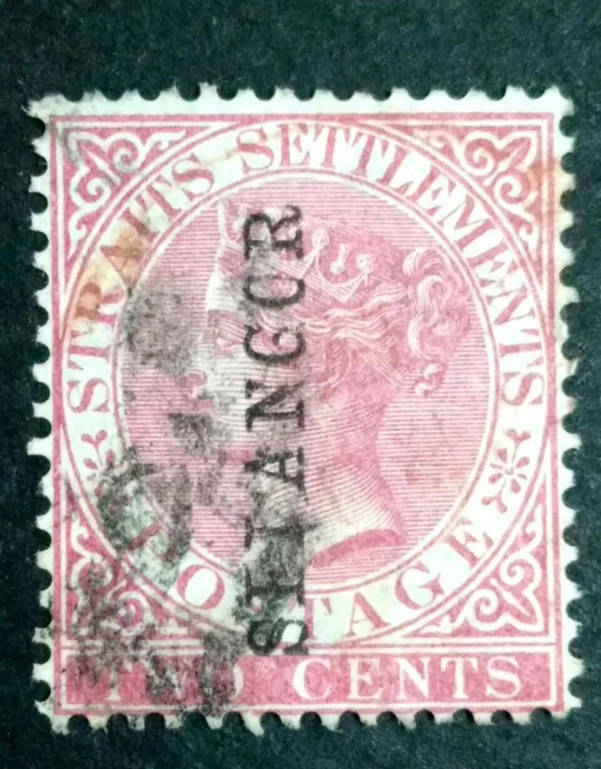 [2661] 1889 Selangor Overprint On Straits Settlements Queen Victoria 2c ...