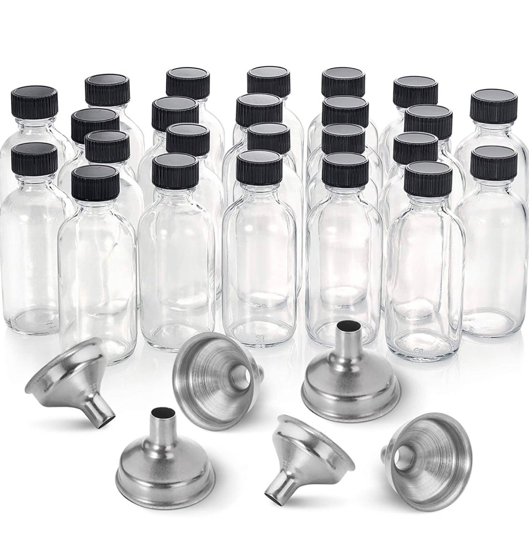 2 oz Small Clear Shot Glass for Ginger Shot / Essential Oil, Furniture ...