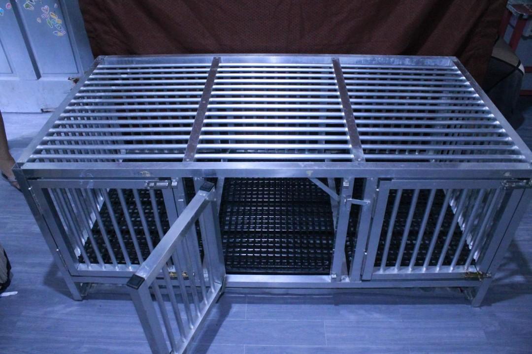 2nd hand dog cage, Pet Supplies, Homes & Other Pet Accessories on Carousell