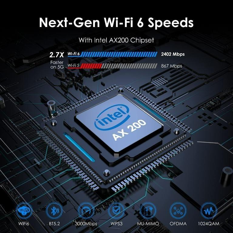 [391] WAVLINK WiFi 6 AX3000 PCIe WiFi Card for Desktop PC,Up to ...