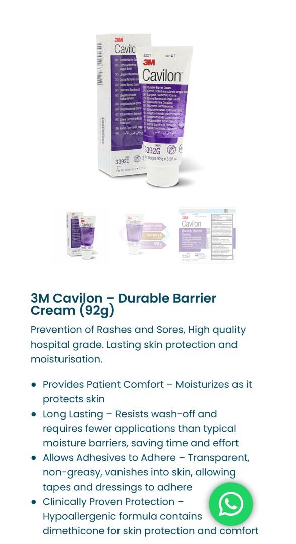 3M Cavilon - barrier cream, Health & Nutrition, Medical Supplies ...