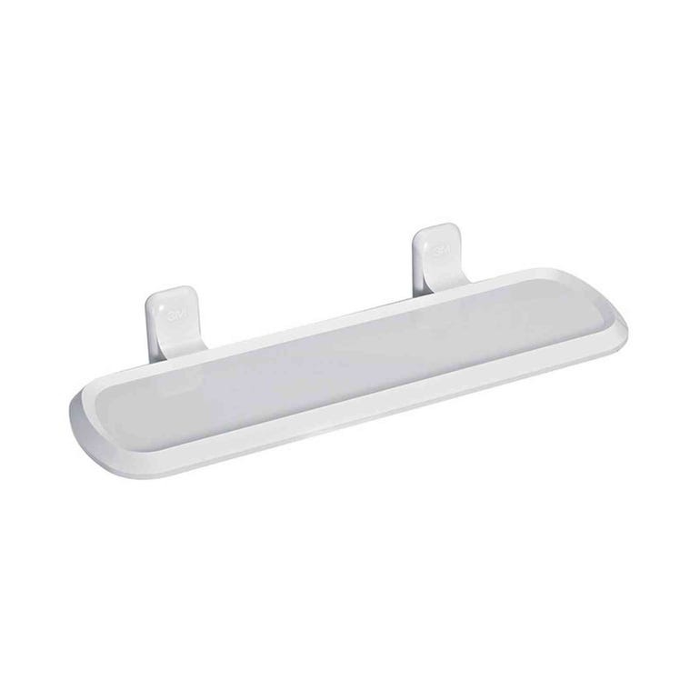 3M Command Bathroom Plate Shelf/Rack 17628D (Holds Up to 4kg ...