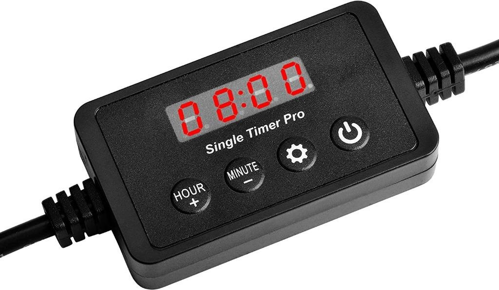 [401] NICREW Single Channel LED Light Timer Pro, LED Digital Dimmer ...