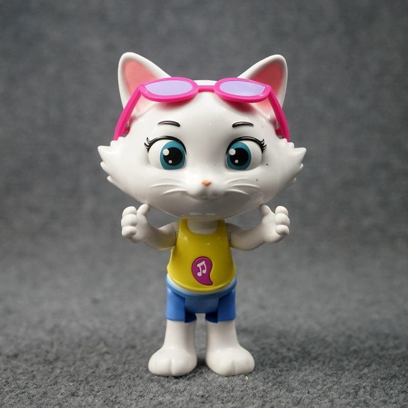 44 Cats / Meatball / Pilou / Milady / Lampo Toys / Figurines (4 Pcs A ...