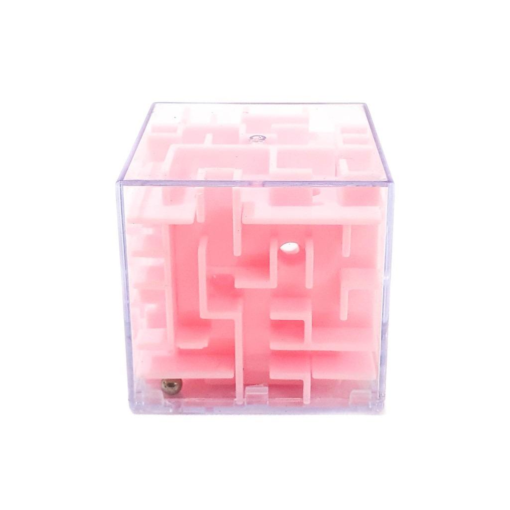 4pc Mini Maze 3D Cube Game IQ Intelligence Strategy Skills Pocket Size ...